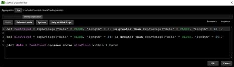 Moving Average Crossovers For Thinkorswim Usethinkscript Community