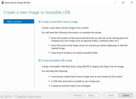 How To Create A Reusable Bootable Usb Media To Deploy Nano Server On