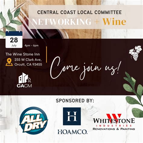 networking centralcoast cacm members cacm