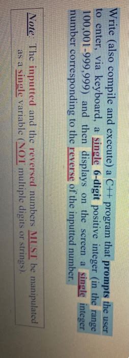 Solved Write Also Compile And Execute A C Program That