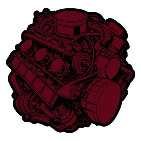 Car Engine Vector Premium Ai Generated Vector