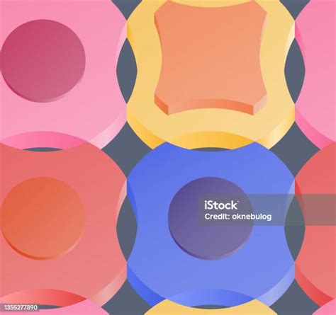 기하학적 모양의 Isometric 3d 다채로운 매끄러운 패턴 벡터 그림입니다 0명에 대한 스톡 벡터 아트 및 기타 이미지 0명 3차원 형태 기하 Istock