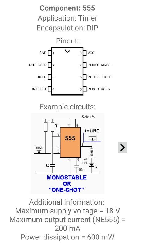 Android 용 Electronic Component Pinouts Free Apk 다운로드