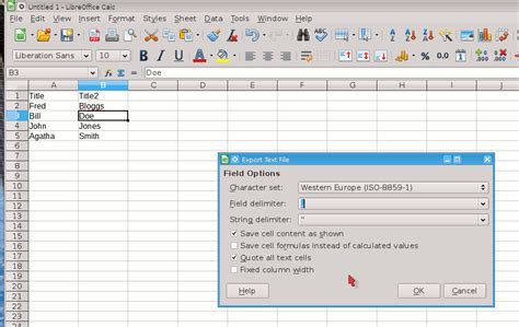 CSV File Format English Ask LibreOffice