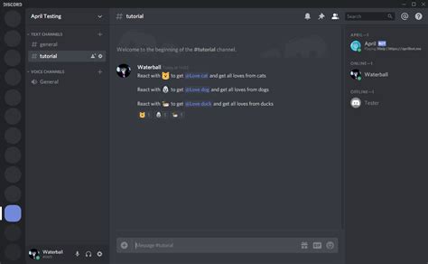reaction roles