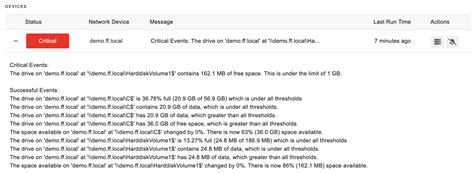 Drive Space Event Monitor Reference Guide Frameflow