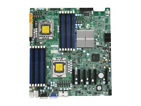 Supermicro Mbd X8dte F O Dual Lga 1366 Intel 5520 Extended Atx Dual Intel Xeon 5500 5600 Series