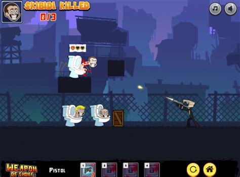 Cameraman Vs Skibidi Toilet Sniper Challenge Online