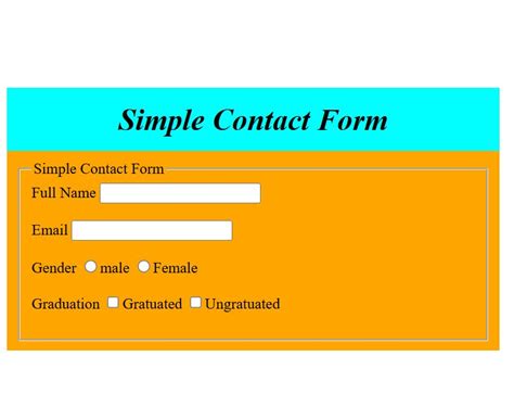 Learning Html And Css Creating A Simple Contact Form Sarika Shaik Posted On The Topic Linkedin