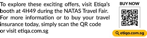 Etiqa Insurance Singapore Returns As Official Travel Insurer At Natas