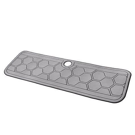 Custom Logo And Size Yacht Grey Honeycomb Hexagonal Anti Dew Sheet Boat Flooring Carpet