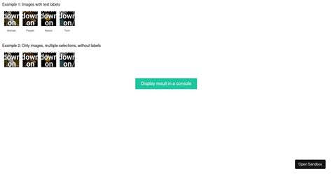 React Standalone Form Examples Codesandbox