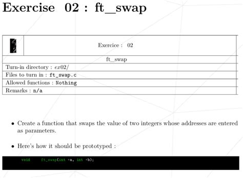 Ecole 42 的自我挑戰 — Day03 — Ex02（c） Tldr By Tsungyu Yu Medium