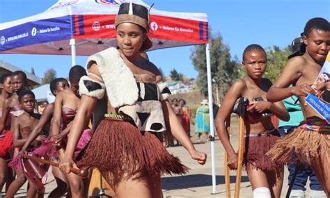 Princess Senate And Princess Maseeiso Visit Likila High School For Traditional Games Tour