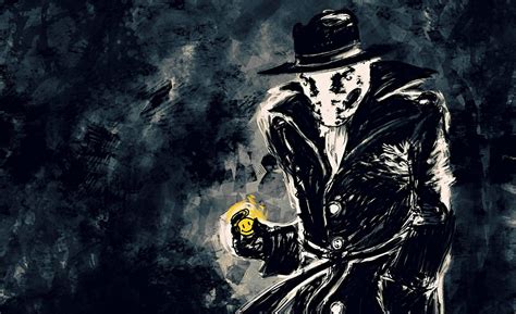 Download Watchmen Rorschach Grim Art Wallpaper