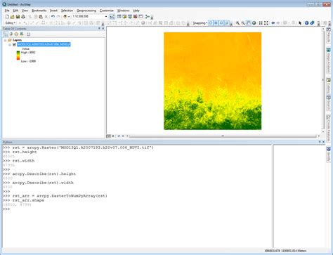 solved arcpy rastertonumpyarray conversion problem esri community