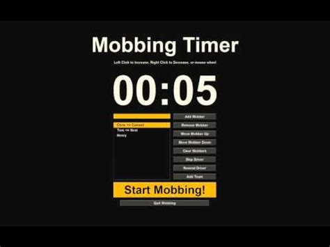 GitHub MobProgramming MobTimer Python Cross Platform Mob Programming Timer