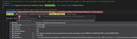 vault 2021 api custom job inventor sever setting level of detail