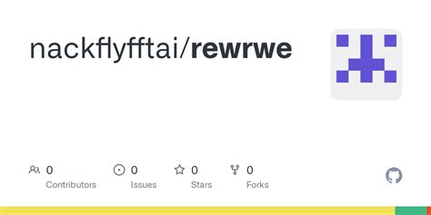 Rewrwe README Md At Main Nackflyfftai Rewrwe GitHub