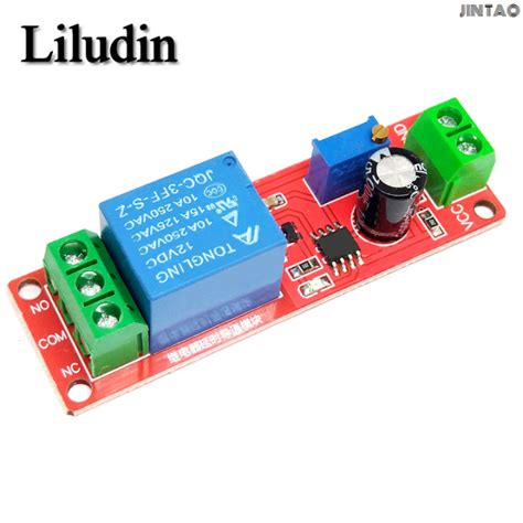 2022 Dc 5v 12v Time Delay Relay Ne555 Time Relay Shield Timing Relay Timer Control Switch Car