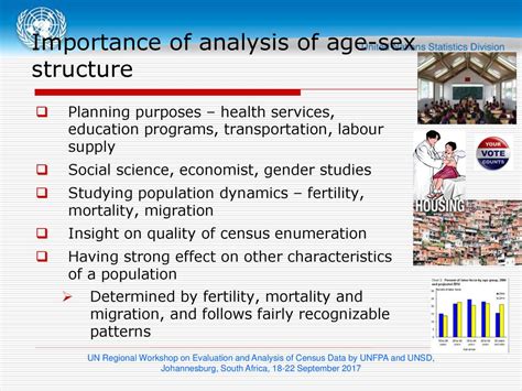 Analysis Of Age And Sex Data United Nations Statistics Division Ppt