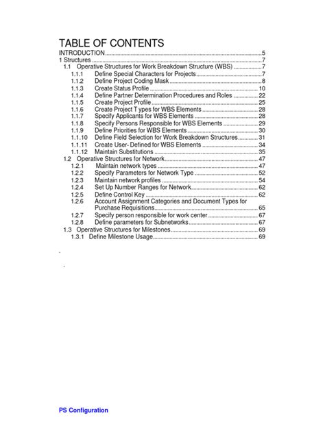 Sap Ps Configuration Pdf Parameter Computer Programming Computer Science
