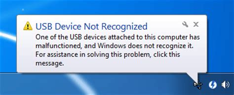 Windows How Do I Resolve The Error Message USB Device Not Recognized Super User