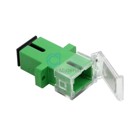 FTTA LANs CATV Fiber Optic Adapters APC With Flange
