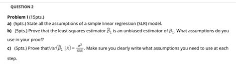 solved question 2 problem i 15pts a 5pts state all