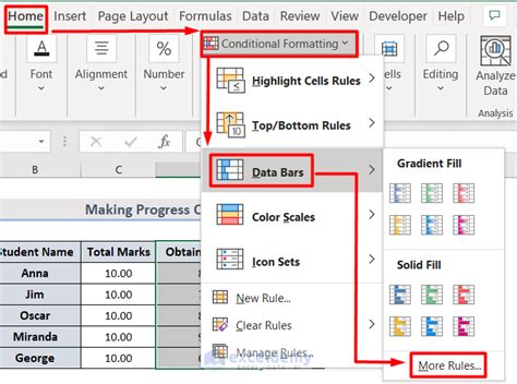 How To Create A Progress Chart In Excel Methods ExcelDemy
