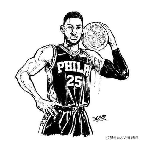 Nba球星卡漫头像壁纸 搜狐大视野 搜狐新闻