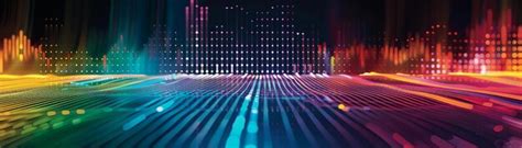 Premium Photo Frequency Spectrum Analysis An Abstract Representation