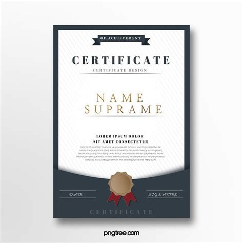 비즈니스 스타일 블루 디플로마 졸업 일러스트 템플릿 Psd 다운로드 디자인 자료 다운로드 Certificate Design Business Fashion Design
