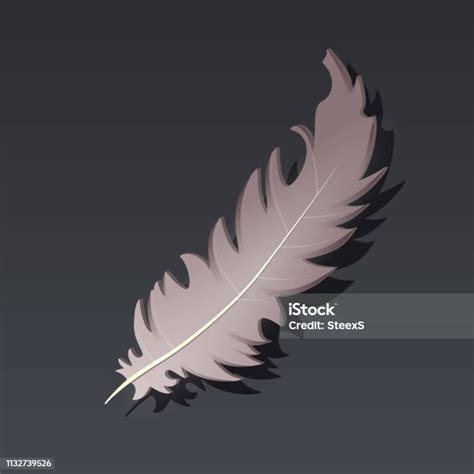 Icône De Jeu De Plume Dans Le Style De Dessin Animé Conception