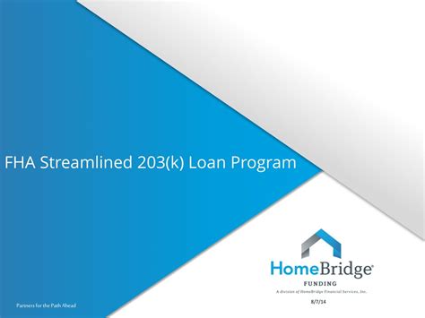 Ppt Fha Streamlined 203 K Loan Program Powerpoint Presentation Free