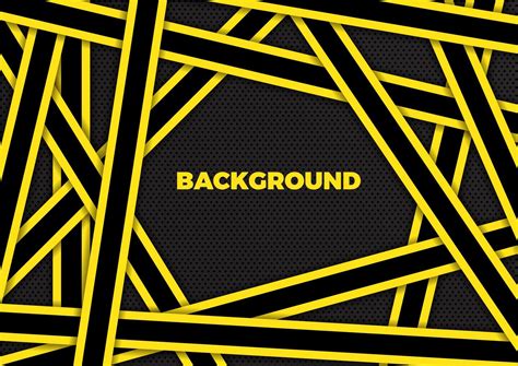 Abstract Background Modern Design With Overlapping Yellow And Black