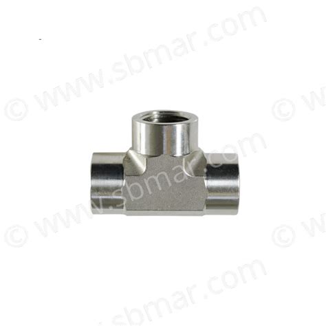 18 Npt Tee Fitting Seaboard Marine