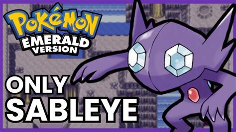 Pokemon Emerald Sableye Evolution