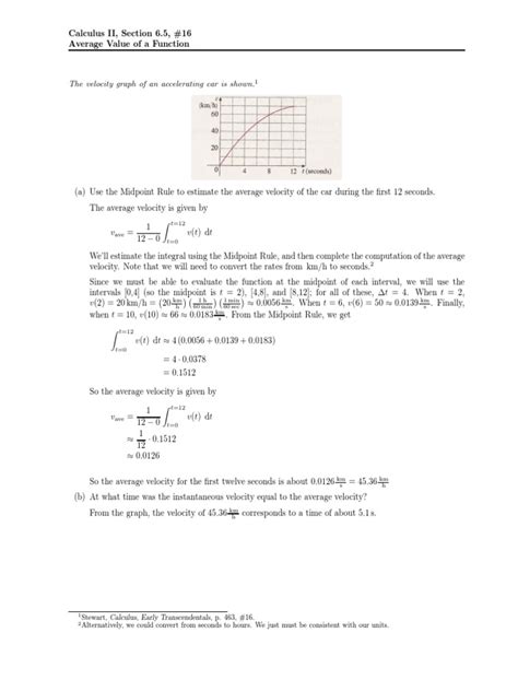 06 05 016 Average Value Of A Function Pdf