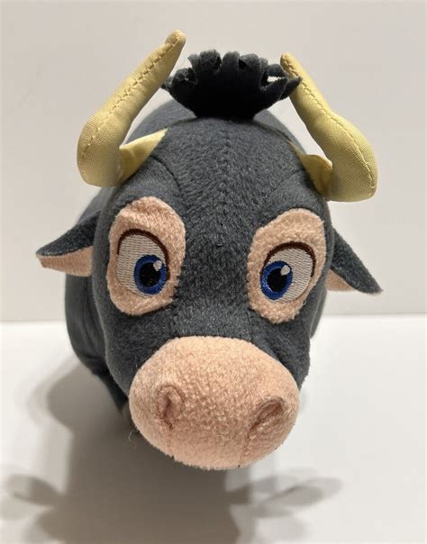 Ferdinand The Bull Plush Toy Factory Soft Gray 14” 4837912905