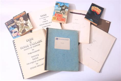 Various A Small Collection Of Kong Related Scripts 1961 1980