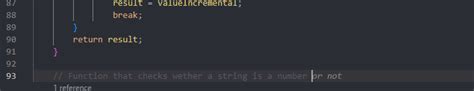 Error In C Create A Comment And Leave The Cursor At The End Of The