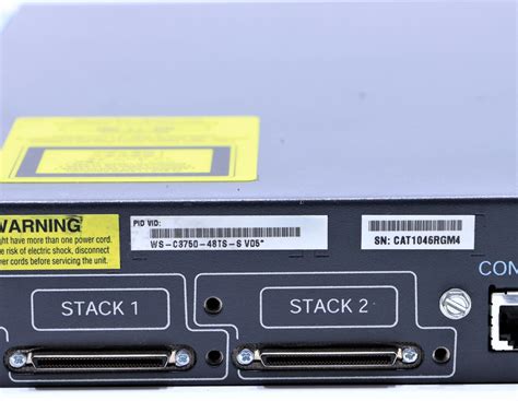 Cisco Ws C3750 48ts S 48 Port Ethernet Switch Premier Equipment