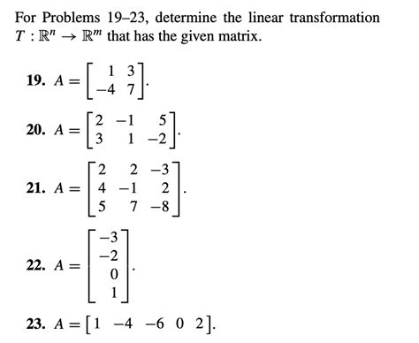Solved For Problems Determine The Linear Chegg Com