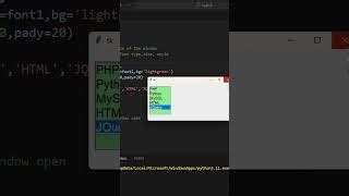 Python Tkinter GUI Video Tutorials