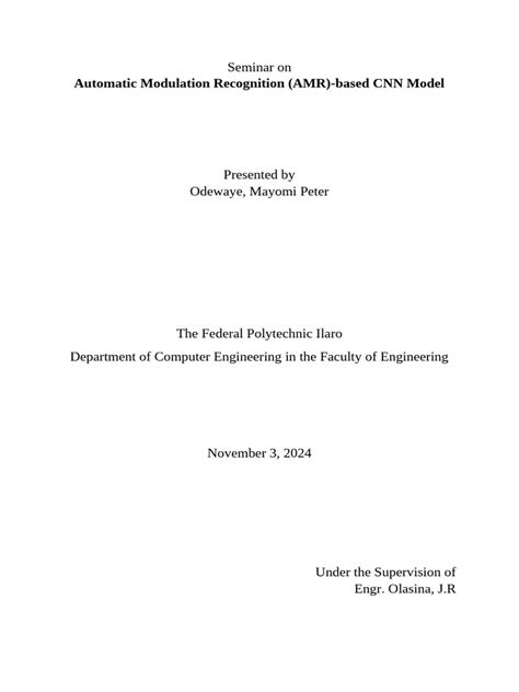 amr based cnn model pdf deep learning modulation