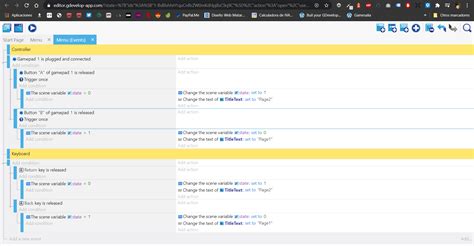 Gamepad Button Released Acting Weird How Do I Gdevelop Forum