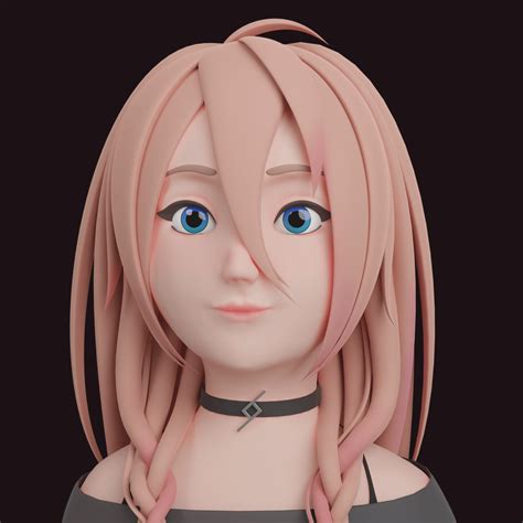 Made A 3d Model Of Ia Vocaloid