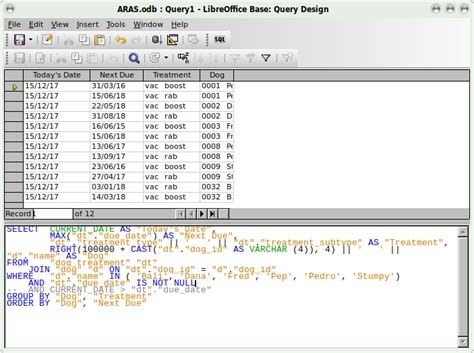 hsql code logic english ask libreoffice