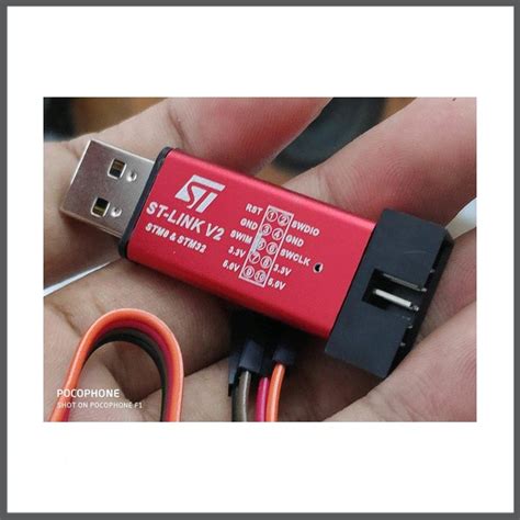 Jual St Link V2 Stlink Stm8 Stm32 St Link Downloader Programmer